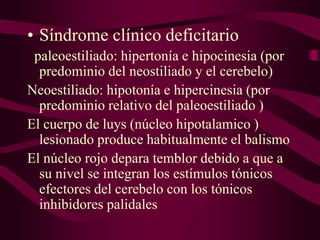 Síndromes extrapiramidales | PPTX