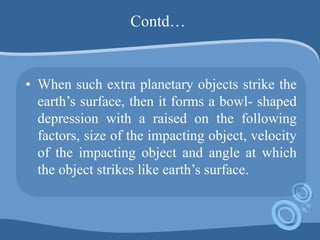 Extra planetary disasters | PPTX