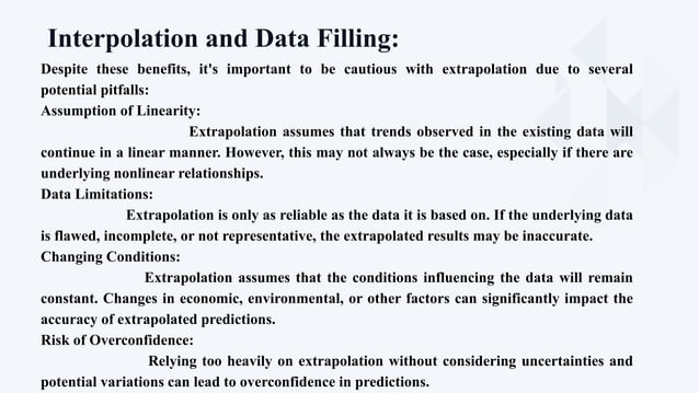 Extrapolation And Interpolationpptx Physics Science