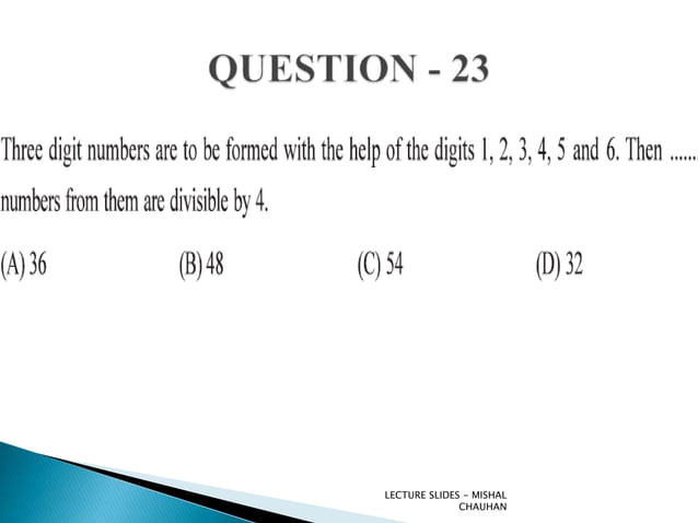 Extra Practice Problems Pandc Class Xi Module 1 Ppt