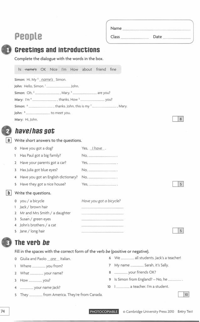 Extra practice unit 1 answers | PDF