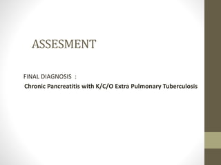 Extrapulmunary tb and chronic pancreatitis.ppt
