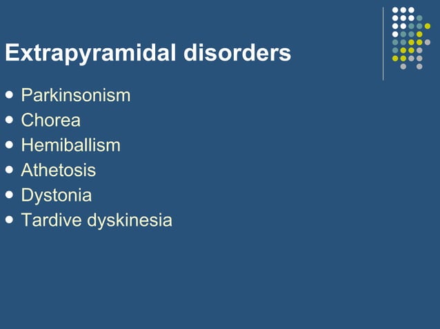 Extrapyramidal tracts and disorders | PPT
