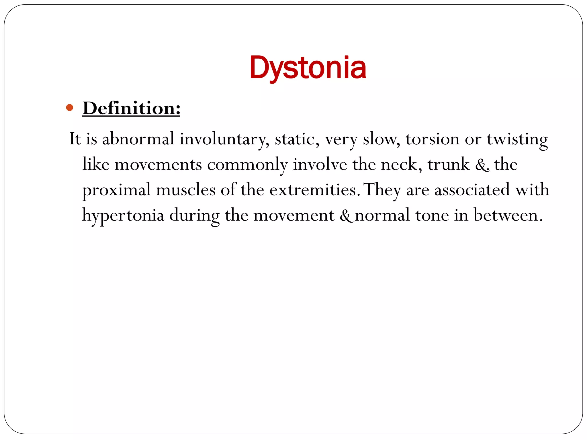 Extrapyramidal disorders | PDF