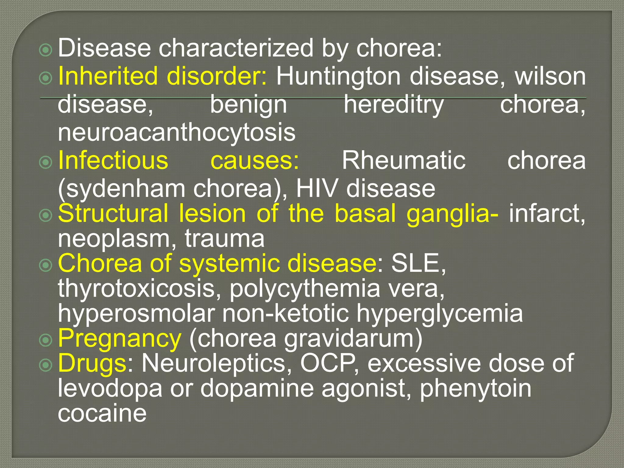Extrapyramidal disorders | PPTX