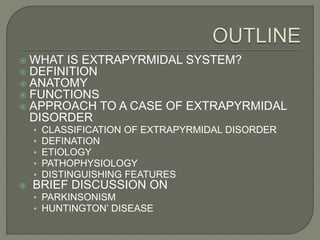 Flow Chart Of Extrapyramidal System