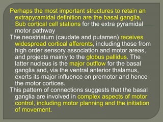 Flow Chart Of Extrapyramidal System
