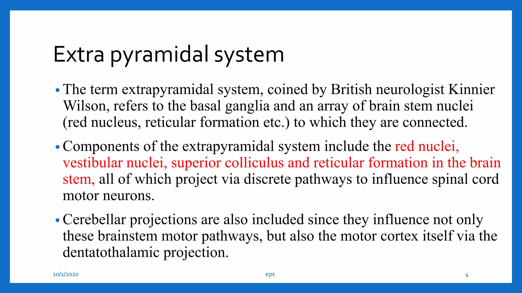 Extra pyramidal side effects | PPTX