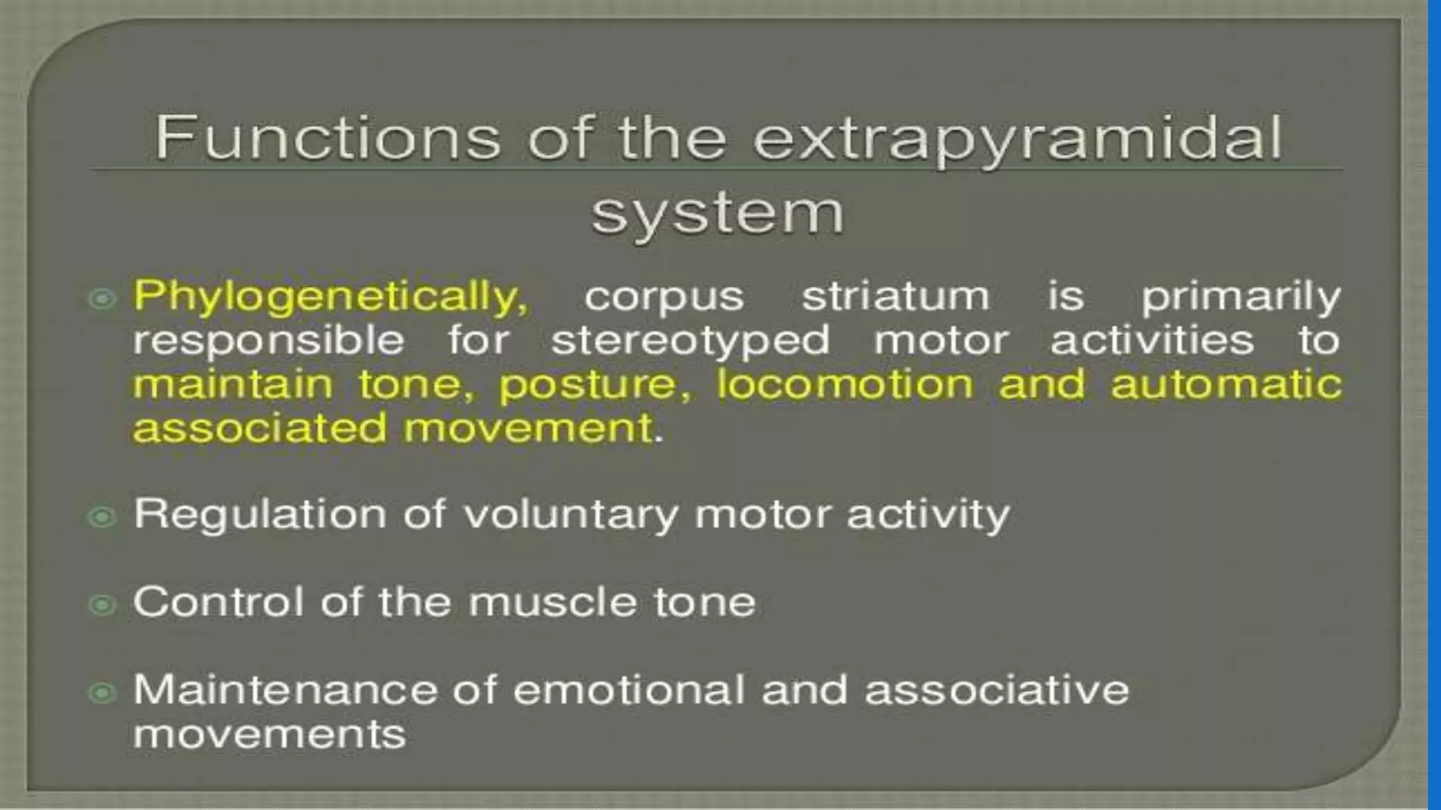 Extra pyramidal side effects | PPTX