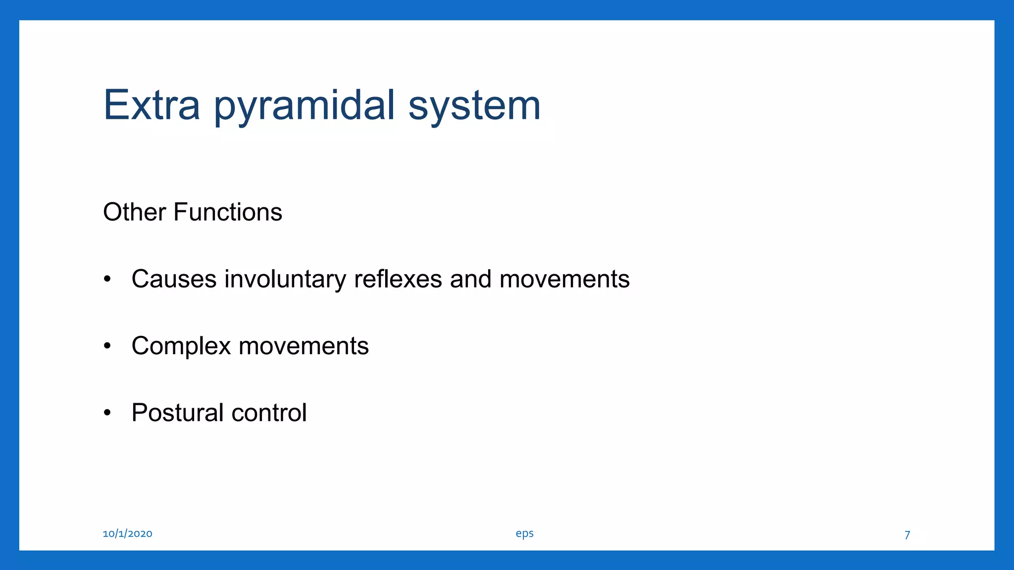 Extra pyramidal side effects | PPTX