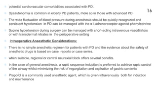Extrapyramidal Syndrome (EPS) anesthesia considerations | PPTX