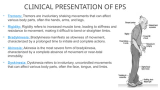 Extrapyramidal Syndrome (EPS) anesthesia considerations | PPTX