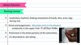 Extrapyramidal system - parkinson's disease | PPTX