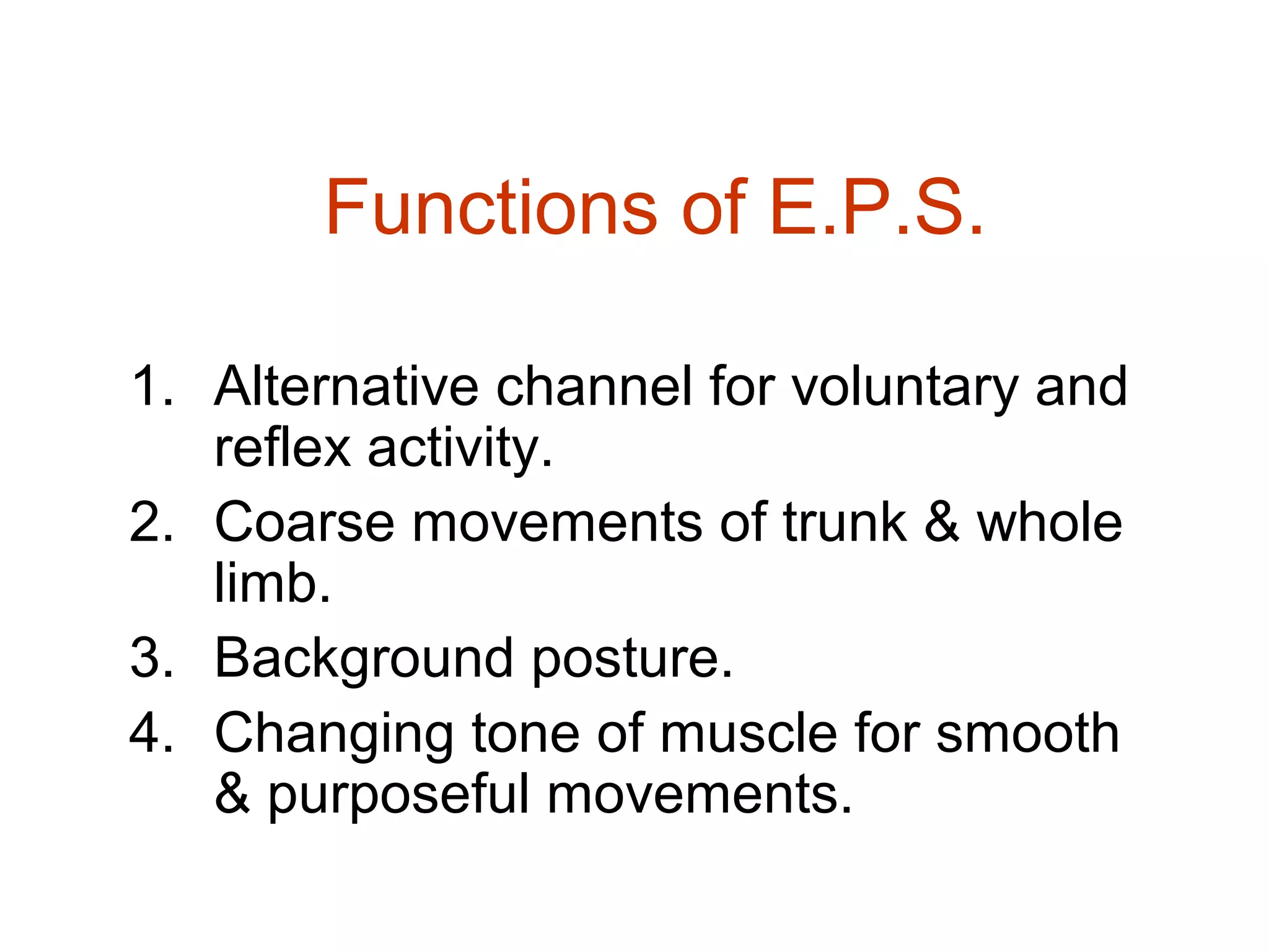 Extrapyramidal system by Dr. Sunita M. Tiwale, Prof in Physiology,D. Y ...
