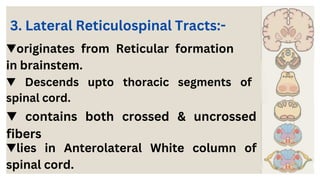Extra Pyramidal Tracts of the decending tracts.pptx