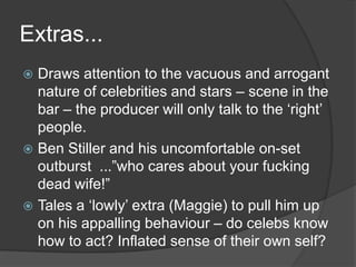 Extras and postmodernism | PPTX | Comedy | Genres