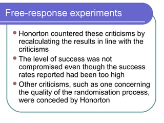 Extrasensory Perception (Esp) | PPT