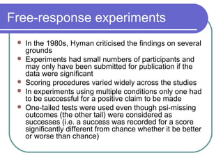 Extrasensory Perception Test
