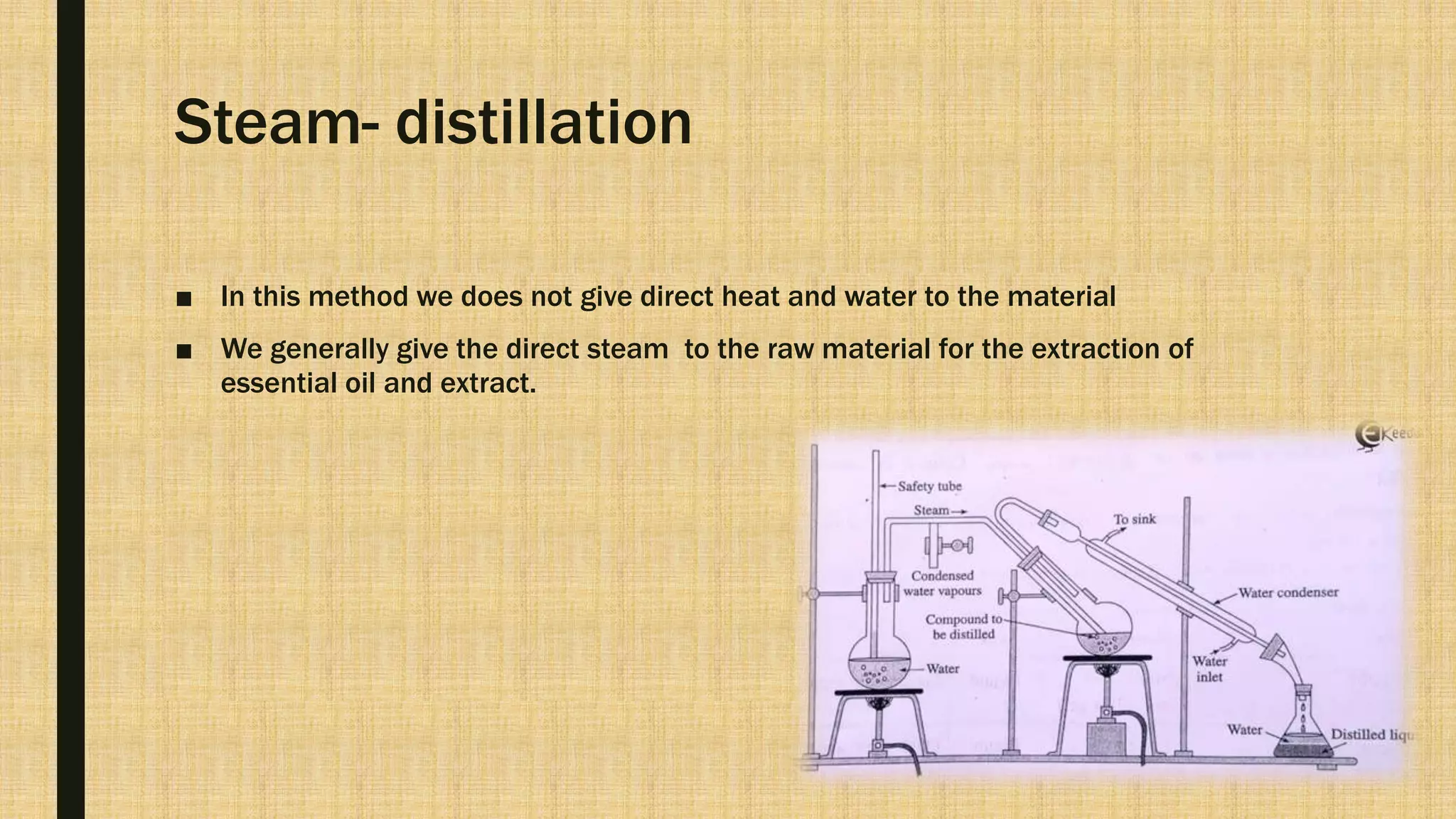 Extraction techniques of essential oil from aromatic plants .pptx