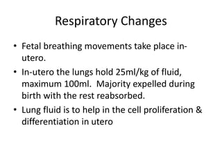 Extrauterine adaptation of newborn .pptx