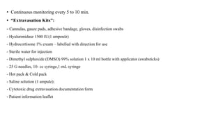 Case Presentation: Extravasation.pptx Onco | PPTX