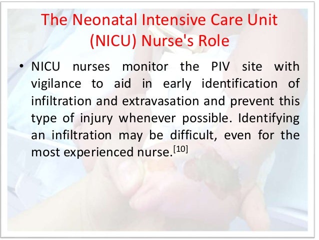 Extravasation In Neonate