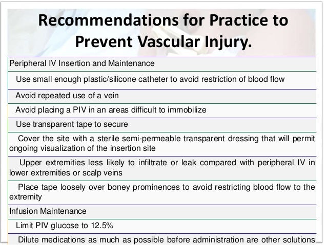 Extravasation In Neonate