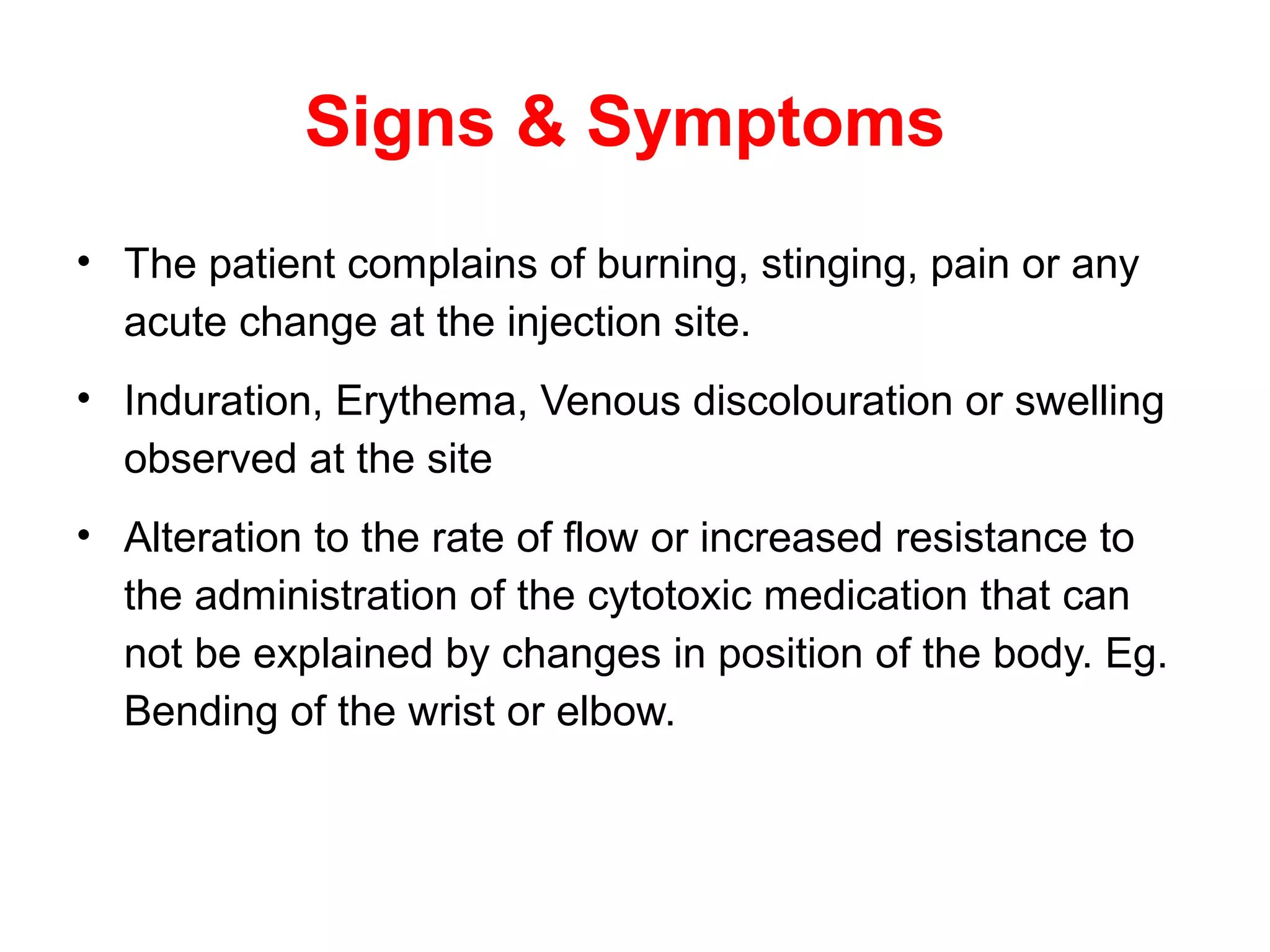 Extravasation management (1) (1) | PPT