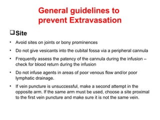 Extravasation management (1) (1) | PPT