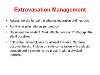 Extravasation management (1) (1) | PPT