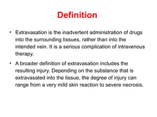 Extravasation management (1) (1) | PPT