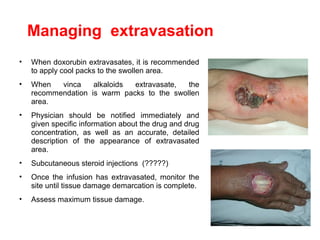 Extravasation management (1) (1) | PPT