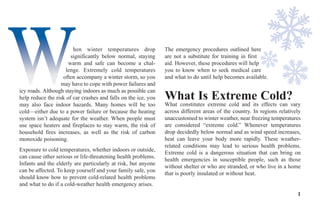 Global Medical Cures™ | Extreme COLD (Winter) Guide | PPT