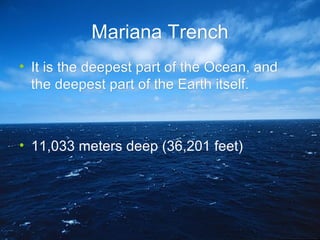 Extreme Environment (Deep Ocean) | PPT