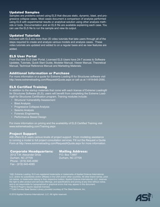 Extreme loading-for-structures-3.1-features | PDF