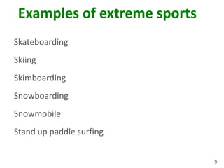 Extreme Sports | PPT