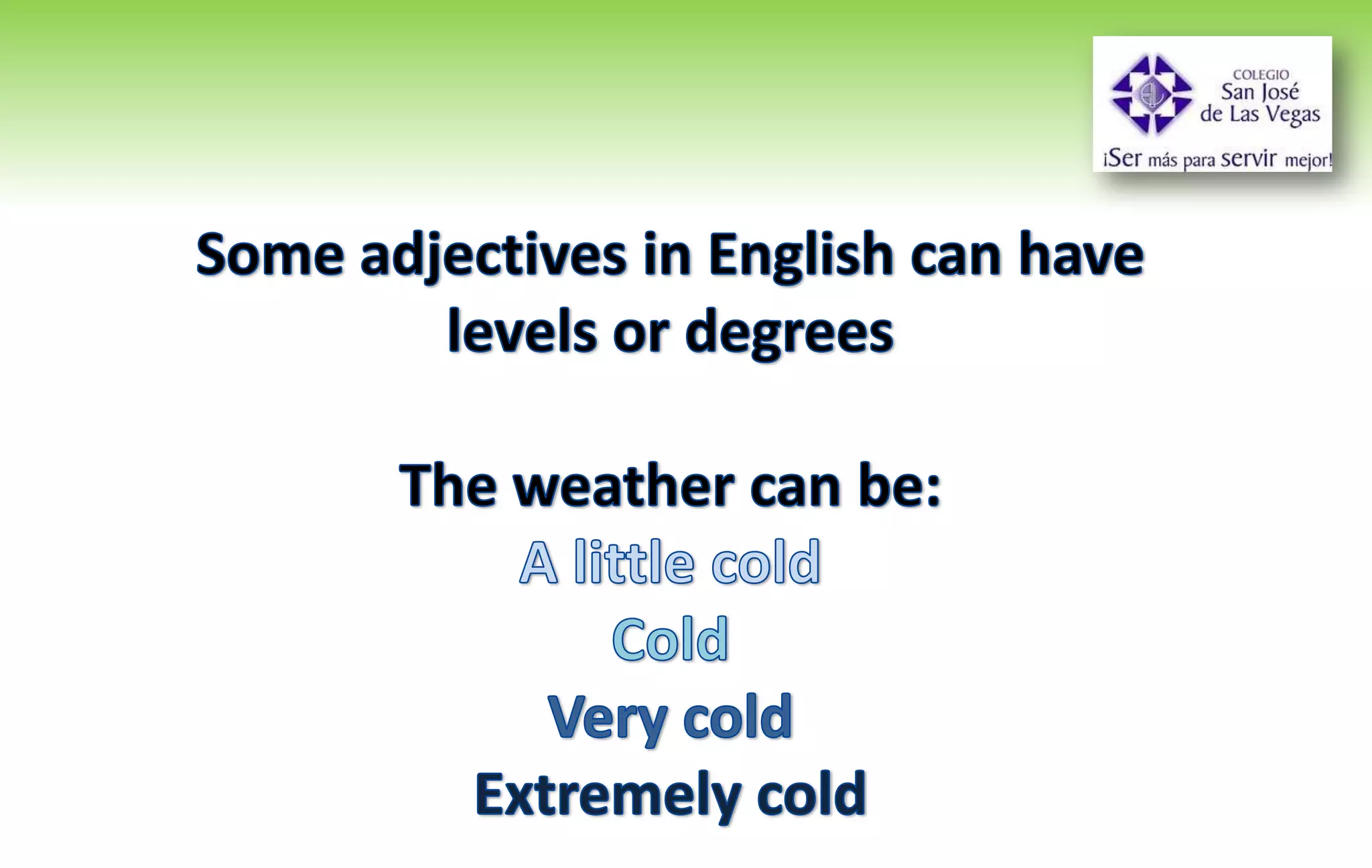 Extreme adjectives | PPTX