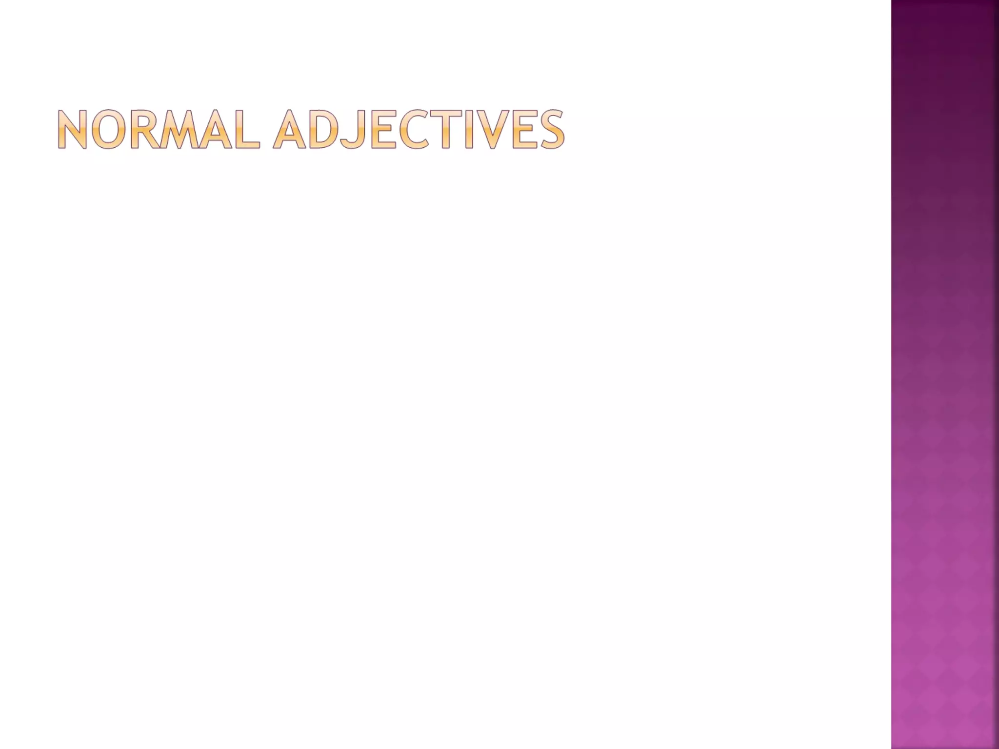 Extreme adjectives | PPT
