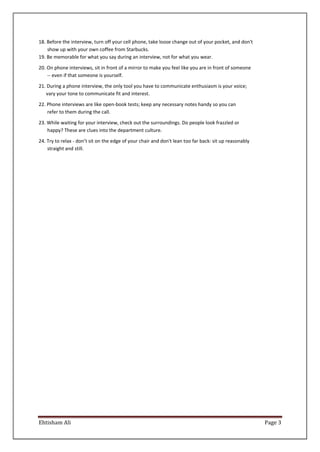 Extreme Interview Questions | PDF
