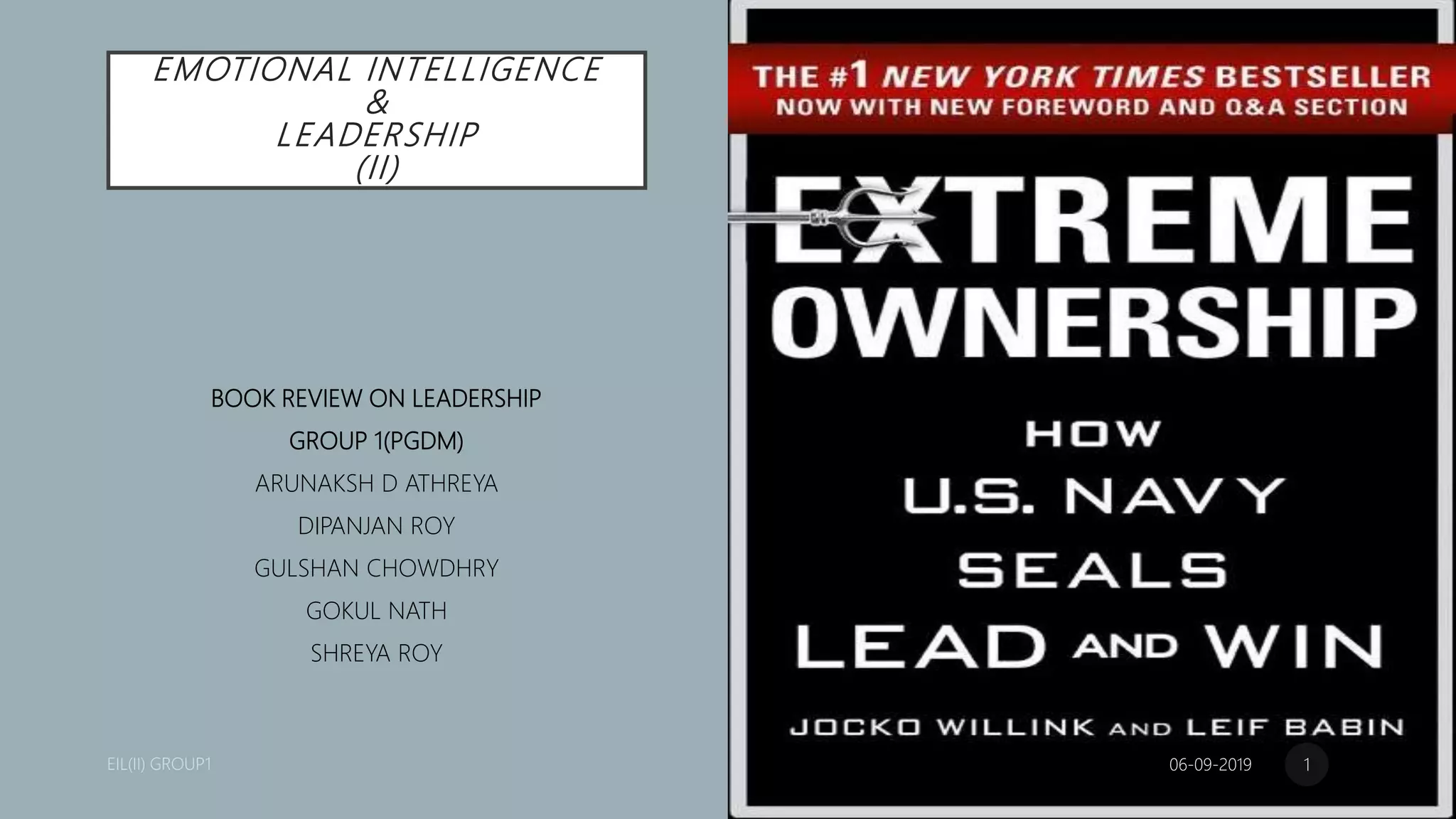 Extreme ownership | PPTX