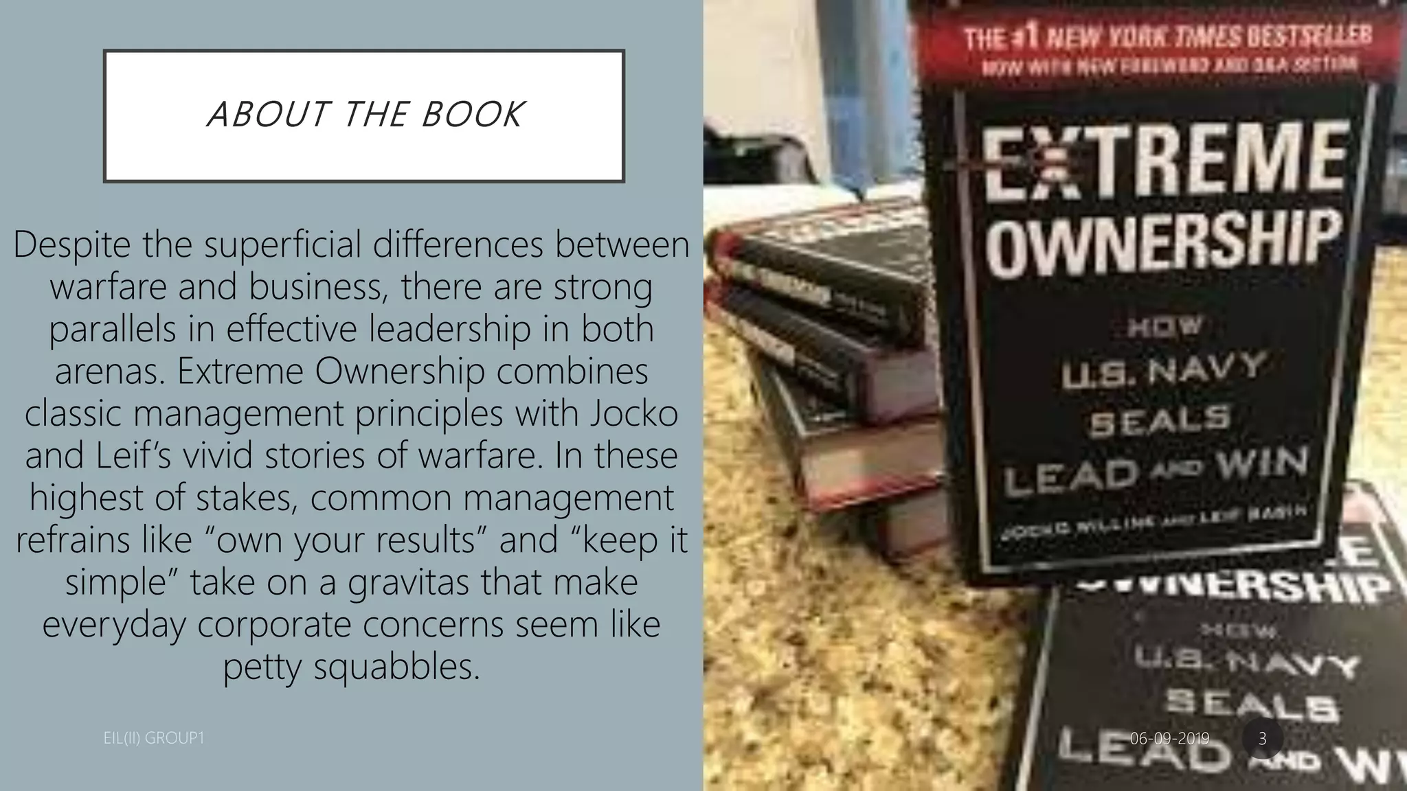 Extreme ownership | PPTX