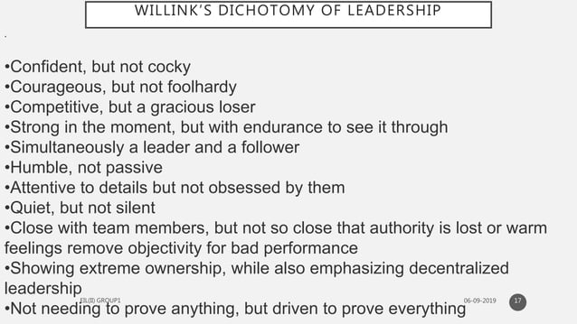 Extreme ownership | PPTX