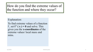 Extreme point | PPTX