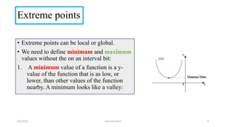 Extreme point | PPTX