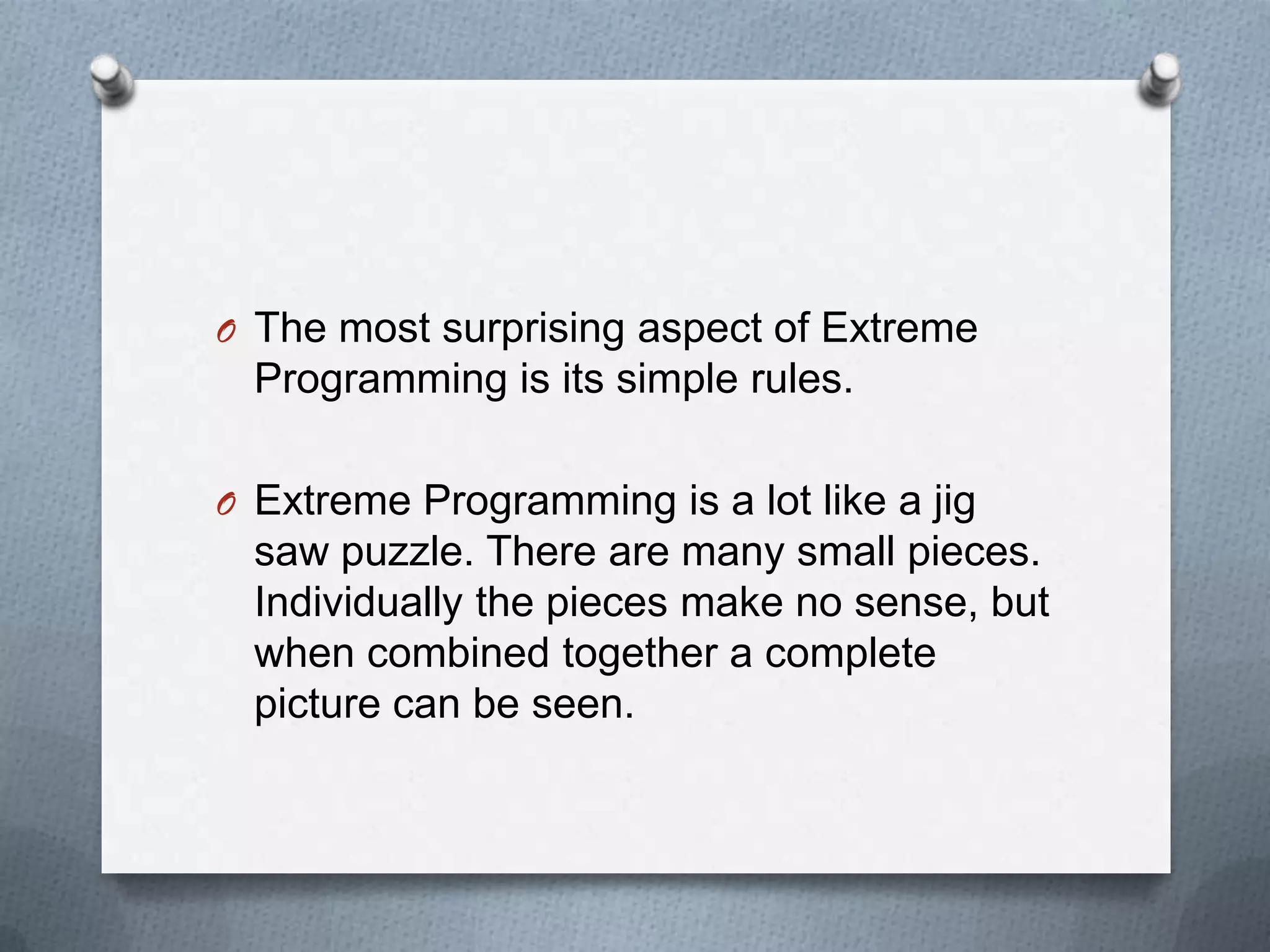 Extreme programming | PPTX