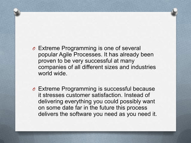 Extreme programming | PPTX