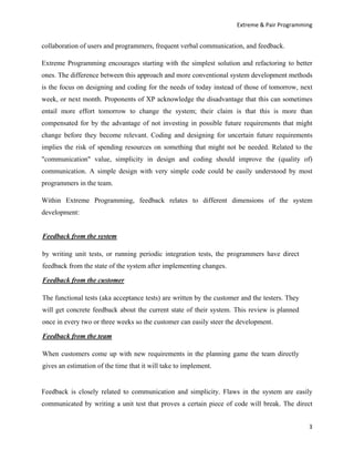 Extreme programming | PDF
