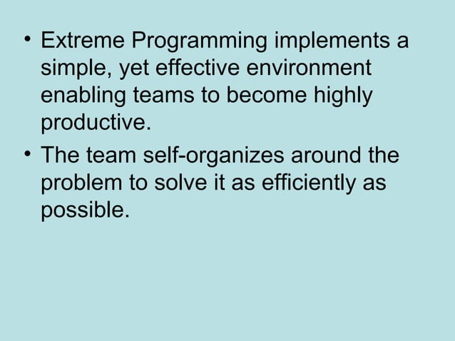 Extreme programming | PPT