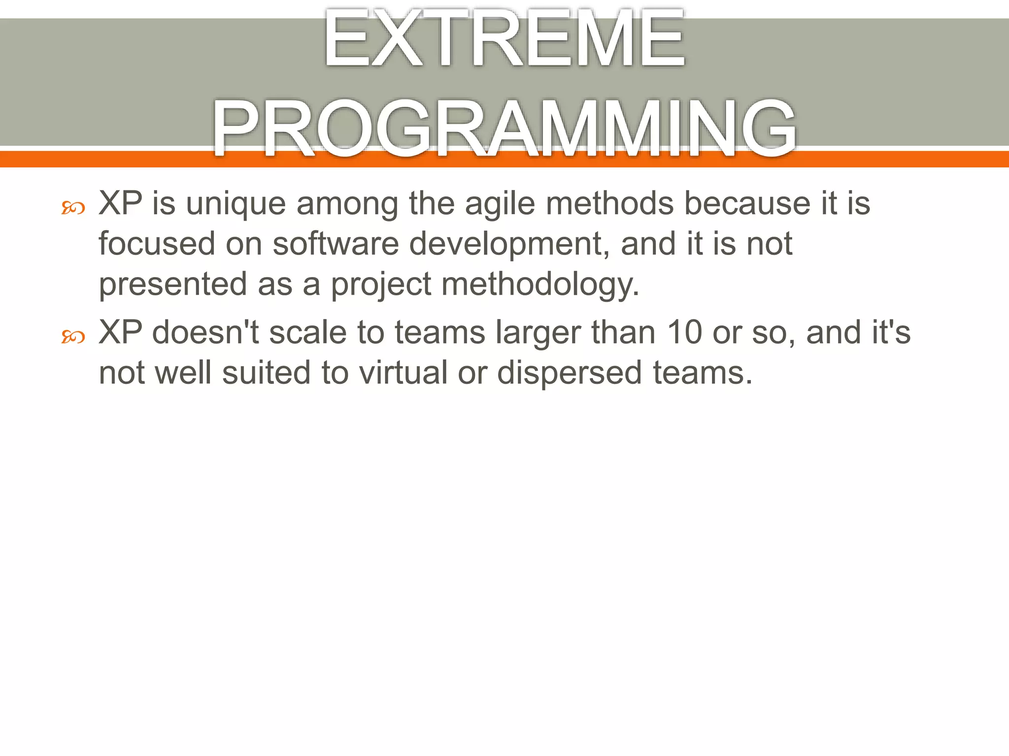 XP (Extreme programming) SE1 | PPT