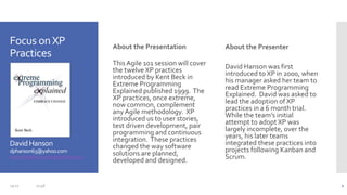Extreme Programming: An Introduction to XP Practices | PPTX